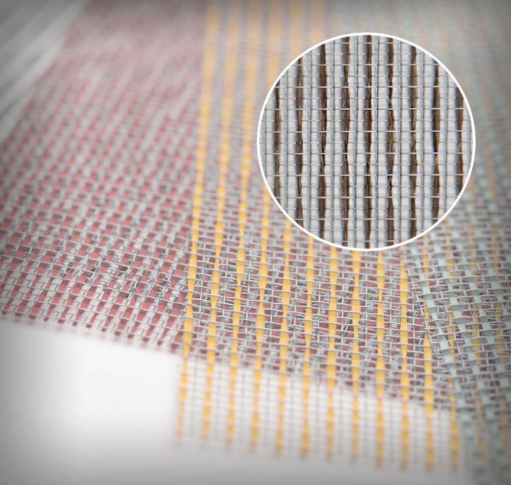 Multi-Color Roll Mesh Brown - Jiten Plastics Pleated Insect Mesh